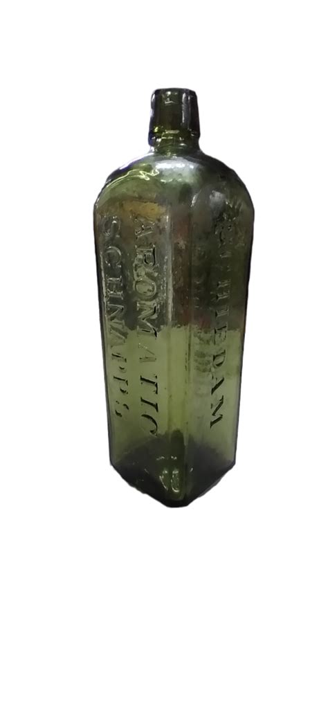 Bottles Antique Udolpho Wolfe`s Schiedam Aromatic Schnapps Bottle For