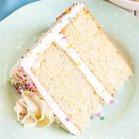 Cake From Scratch Recipe Vanilla