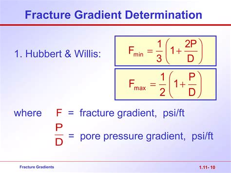 111 Fracture Gradients Ppt