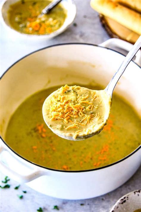 This Is The Best Broccoli Cheese Soup Ever You Wont Believe Its