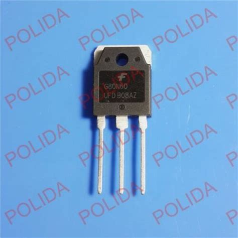 5PCS IGBT Transistor FAIRCHILD TO-3P SGH80N60UFD SGH80N60UFDTU ...