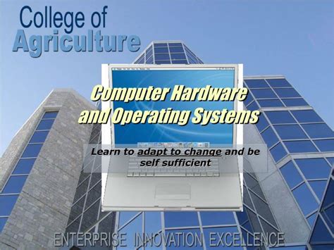 Ppt Computer Hardware And Operating Systems Powerpoint Presentation