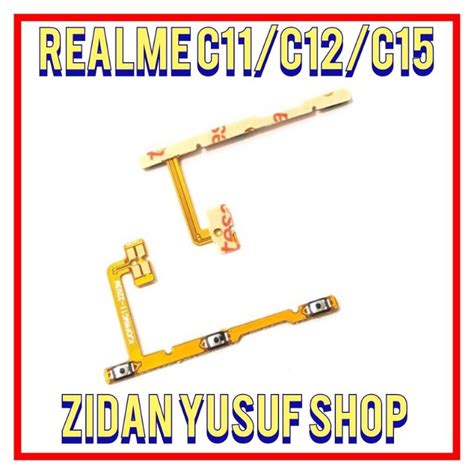 Jual FLEXIBEL FLEXIBLE ON OFF VOLUME REALME C11 C12 C15 POWER VOLUME Shopee Indonesia