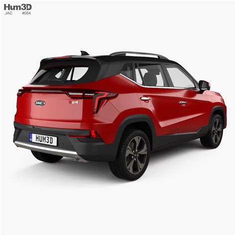 Jac Sei4 Pro 인테리어 가 있는 2024 3d 모델 다운로드 Crossover Suv On
