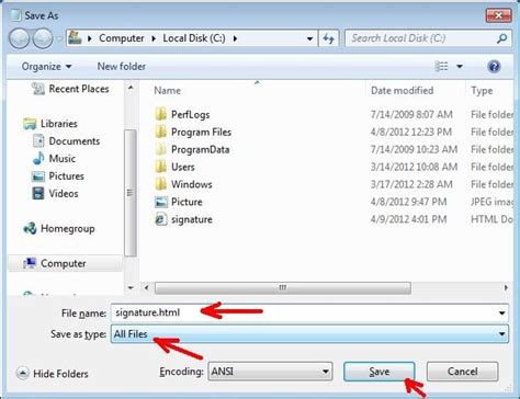 I Am Using Windows Live Mail 11 And Want To Insert A Signature With Logo On All My Emails How
