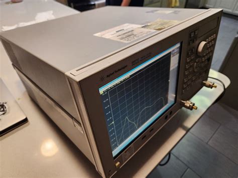 Agilent Keysight E5071C Network Analyzer 100kHz 8 5GHz 2 Port EBay