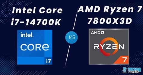 Core I7 14700k Vs Ryzen 7 7800x3d We Tested 11 Games