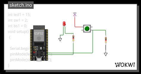 Ledswitch Wokwi Esp32 Stm32 Arduino Simulator