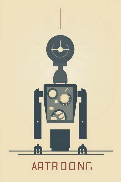 Premium AI Image A Poster Of Automation AI With A Minimalist St C Ai Ethics Data Privacy