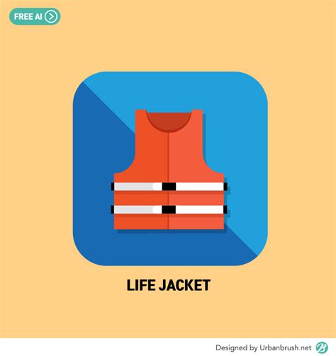구명조끼 일러스트 Ai 무료다운로드 Free Life Jacket Vector Urbanbrush