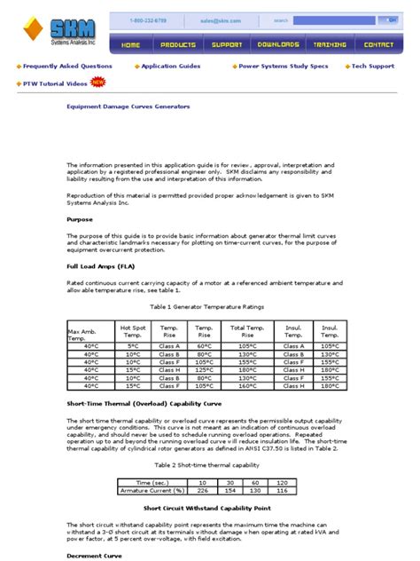 Equipment Damage Curves Generators Pdf Electric Generator Equipment Damage Curves Generators Pdf Electric Generator