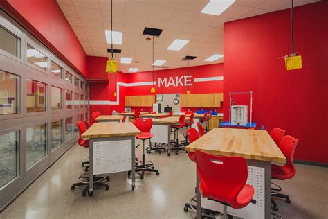 Stem Lab Classroom Makerspace Modern Class Makerspace Middle School