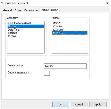 Data Formatting FastReport VCL