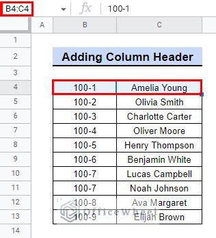 How To Insert A Header In Google Sheets Simple Scenarios