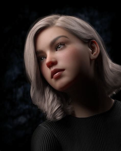 July 2023 Daz 3d New User Challenge Portrait Rendering And L I E