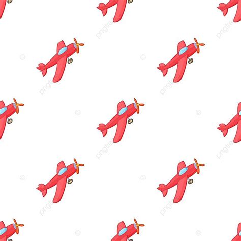 Red Aircraft Pattern Seamless Background Texture Repeat Wallpaper Geometric Vector Jet Weapon