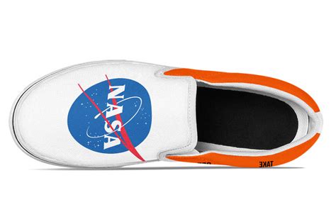 Nasa Slip On Shoes Casual Flat Sneakers