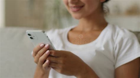 Close Up Happy Asian Male Tourist Walking Outdoors Holding Phone Using Geolocation Mobile