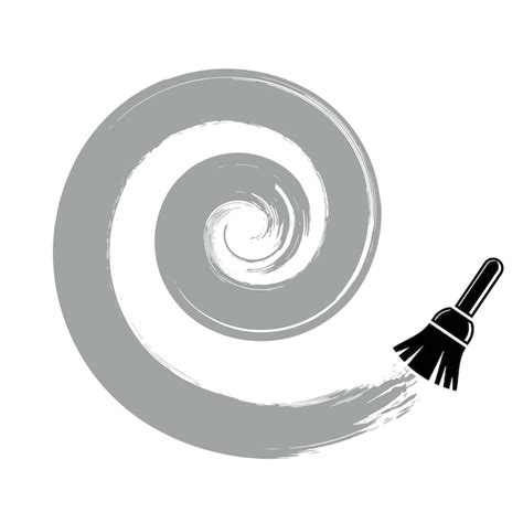 Premium Vector Spiral Curve Vector Illustration Brushed Circular