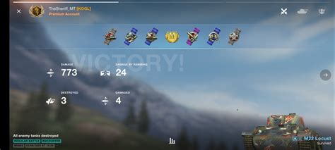 Literally My Very First Battle In The Locust R Worldoftanksblitz