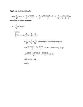 AP CALCULUS AB RIEMANN SUMS AND THE AREA UNDER THE GRAPH OF A FUNCTION
