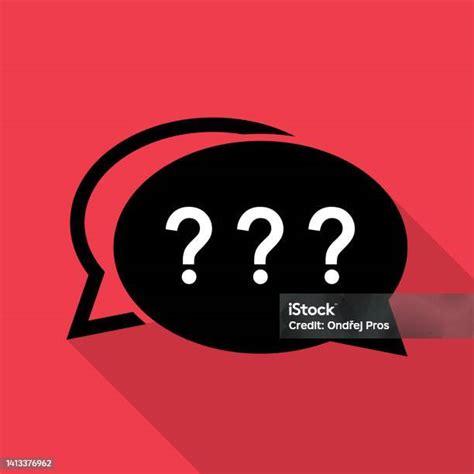 물음표 표시 도움말 또는 거품 그래픽 기호 웹 Faq 벡터 일러스트레이션을 요청 Brand Name Online