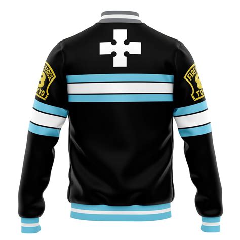 Company 8 Fire Force Varsity Jacket Anime Ape