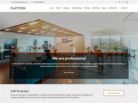 Flattern Multipurpose Bootstrap Business Template Bootstrapmade
