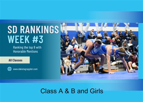 Sd Week 3 Rankings Dakotagrappler
