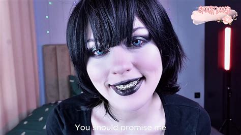 Vampire Mavis Dracula Became Cum Eater After Jerking You Off