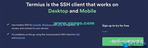 Termius使用教程：iphoneipad使用termius远程连接linux Vps 知乎