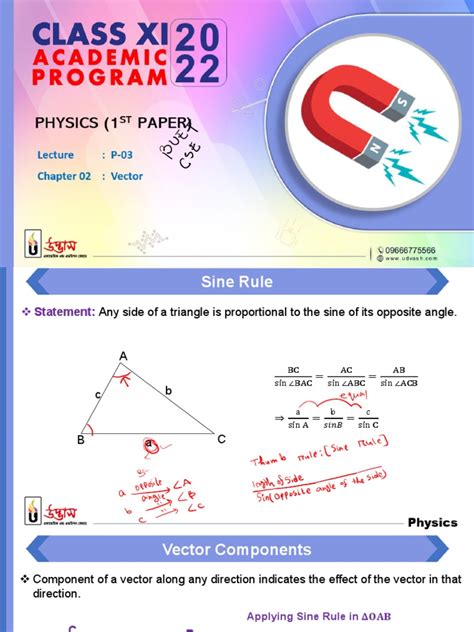 Physics 03 Pdf Euclidean Vector Angle
