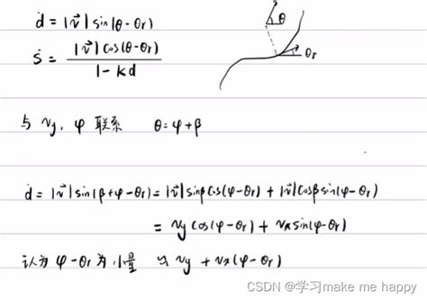 【b站忠厚老实的老王】【学习记录】【基础】自动驾驶控制算法第四讲 坐标变换与横向误差微分方程自动驾驶忠厚老实的老王 Csdn博客