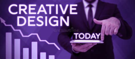Sign Displaying Creative Design Business Overview Subset Of Visual Communication And