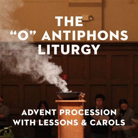 The “o” Antiphons Advent Liturgy 2023 Saint Marks Episcopal Cathedral