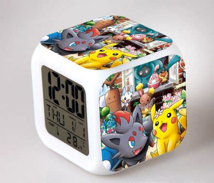 Réveil Pokémon Pikachu et ses Amis Boutique Pokemon