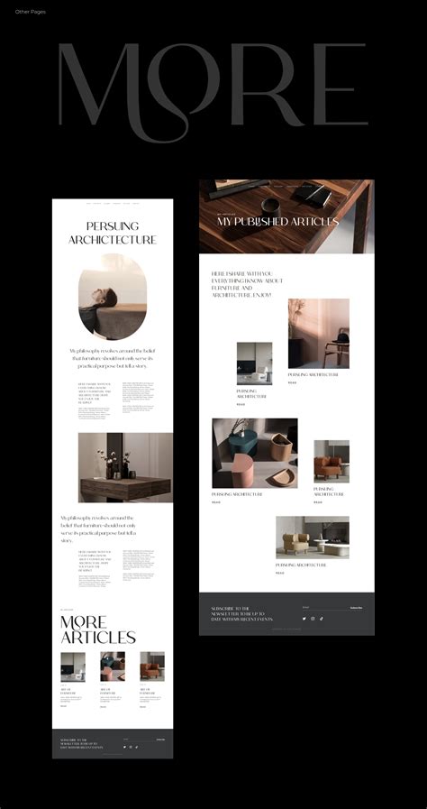 Legacy Interior And Architecture Website Design Behance