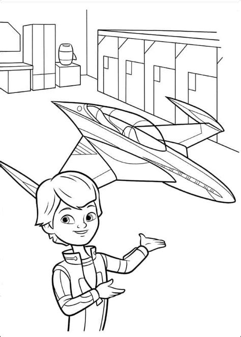 Desenhos De Miles Do Futuro 13 Para Colorir E Imprimir Colorironlinecom