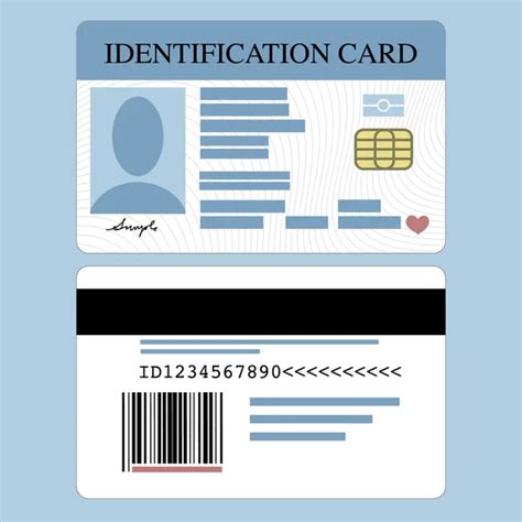 17233558 Id Card Vector Images Depositphotos