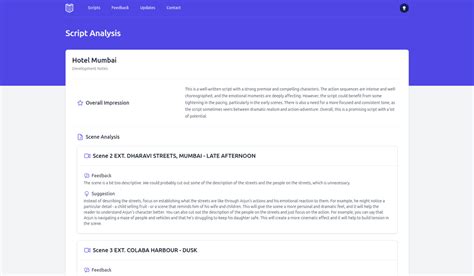 Aiscriptreader 节省剧本分析的时间和成本 Aiscriptreader