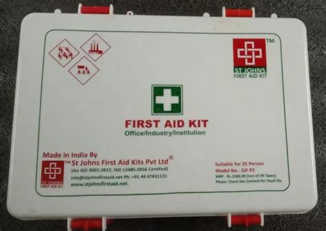 First Aid Kit Box Plastic At Rs 185000piece First Aid Boxes In