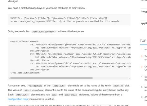Pysaml2 Act As Idp Of The Adfs2019 No Attributestatement In Response