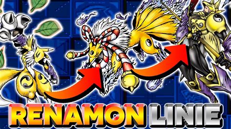 Renamon Digitations Linie Youtube