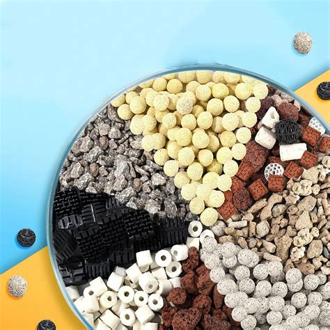 아쿠아 필터 미디어 아쿠아 박테리아 하우스 세라믹 링 활성탄 바이오 볼 500g Aliexpress