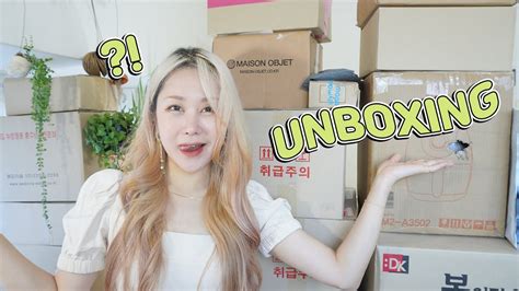 Eng 온갖 깜쮝이 주방 생활 용품 택배 잔뜩 뜯기📦 ️ Youtube