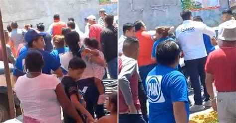 Ahora El Pan Evento En Cdmx Terminó En Golpes Y Empujones Infobae