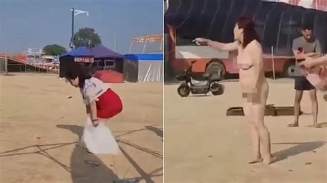 新聞 太狂！年輕人幹譙「x你媽」她當眾脫光喊：過來啊來x我 看板sex Ptt網頁版