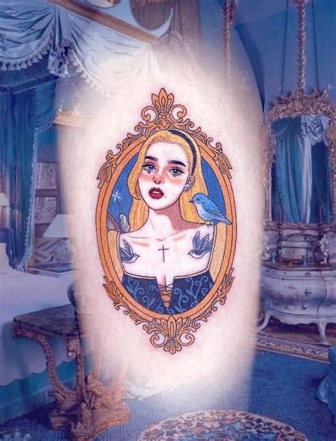 Tattooed Disney Princess Alice