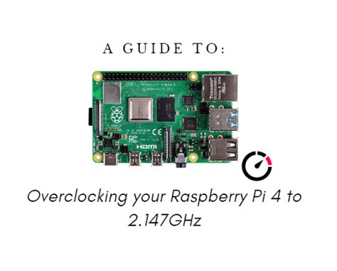 How To Safely Overclock Your Raspberry Pi 4 To 2147ghz Latest News