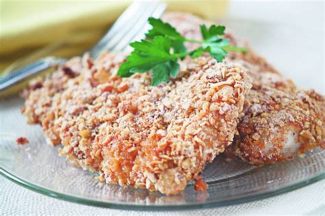 Oven Fried Crunchy Chicken Cardio And Diabetes